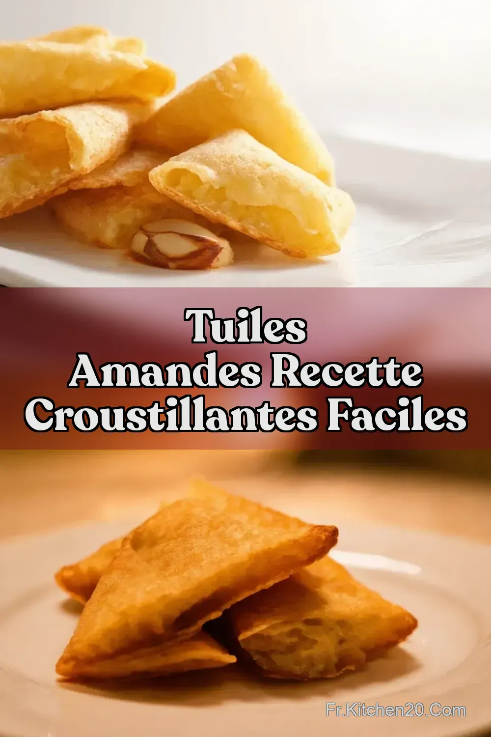 Tuiles aux Amandes Recette Facile et Croustillante