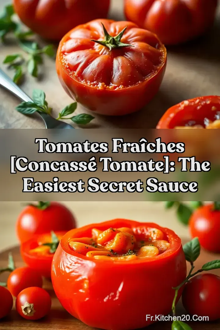 Concassé Tomate Facile: Le Secret de ma Grand-Mère!